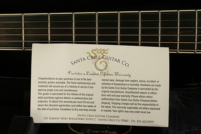 Santa Cruz Tony Rice Signature (2012) | Ten Guitars